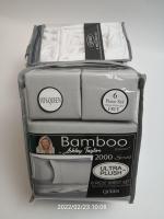 China Hypoallergenic 6pcs Bamboo Bedding Set for Bedroom in European and American Style for sale