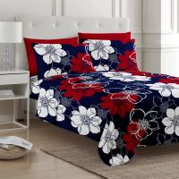 China Flower Design Bed Sheet Sets for 1.5m 5 feet Beds The Perfect Addition to Your Home for sale