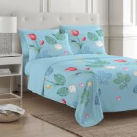 China Flower Design Bed Sheet Sets for 1.5m 5 feet Beds The Perfect Addition to Your Home for sale