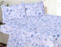 China 133x72 Woven 100% Cotton Bed Sheets 4 Pcs Bed Sets Organic Cotton Material for sale
