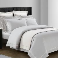 China Poly Cotton Hotel Comfort Sheet Quilt Cover Pillowcase Set for 2.2m 7 feet Bed for sale