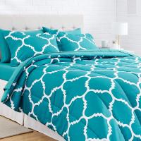 China Europe Style Lightweight Microfiber Bed-In-A-Bag Comforter Set with Durable Stitching for sale