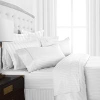 China Comfortable Polyester Brushed Hotel Bedding Sheet and Quilt Set Customized Size for sale