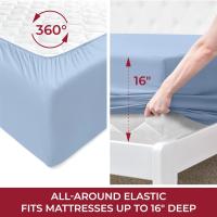 China Solid Pattern Luxury 1800 Bedding Sheets Pillowcases Extra Soft Cooling Bed Sheets for sale