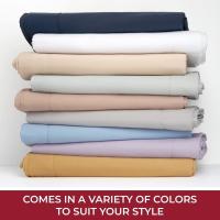 China Solid Pattern Luxury 1800 Bedding Sheets Pillowcases Extra Soft Cooling Bed Sheets for sale