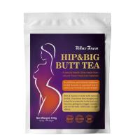 China 100% Natural Traditional Chinese Herbal Hip Enhancement Tea with Private Label for Glute Firming for sale