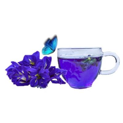 China Premium Dried Blue Butterfly Pea Flower Tea With Color Changing Effect For Antioxidant Support for sale