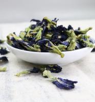 China Premium Dried Blue Butterfly Pea Flower Tea With Color Changing Effect For Antioxidant Support for sale