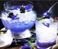 China Premium Dried Blue Butterfly Pea Flower Tea With Color Changing Effect For Antioxidant Support for sale