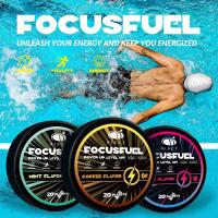 China Organic Fruity Focus Fuel Energy Booster Pouches Multi Flavor Nootropic Chewing Gum Enhance Focus for sale