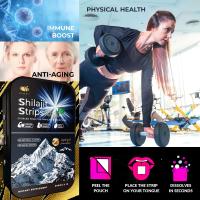 China Purified Himalayan Shilajit Energy Oral Strips for Male Vitality for sale
