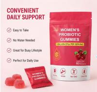 China Custom Vegan Non GMO Gluten Free Probiotic Gummies For Women'S Gut Health for sale