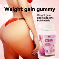 China Weight Gain Gummy with Vitamin & Mineral Blend 60pcs/bottle Appetite Booster for Muscle Building for sale