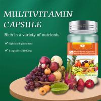 China Multivitamin Capsules Dietary Supplement with Energy Booster Immune Booster 60PCS/Bottle for sale
