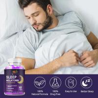 China Natural Sleep Support And Immune Booster Wellness Gummy With Fruit Flavor For Restful Nights for sale