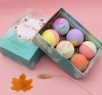 China Colorful Fruity Flavor Bath Bomb with Skin Friendly Formula for SPA OEM Private Label for sale