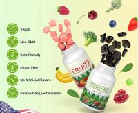 China Multivitamin Superfood Gummies With 60pcs/Bottle For Dietary Health Supplement for sale