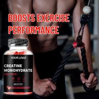 China Pre Workout Creatine Monohydrate Gummies For Energy Boost And Muscle Building 60pcs/Bottle for sale