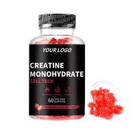 China Pre Workout Creatine Monohydrate Gummies For Energy Boost And Muscle Building 60pcs/Bottle for sale