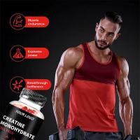 China Pre Workout Creatine Monohydrate Gummies For Energy Boost And Muscle Building 60pcs/Bottle for sale