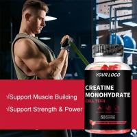China Pre Workout Creatine Monohydrate Gummies For Energy Boost And Muscle Building 60pcs/Bottle for sale