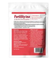 China Organic Herbal Blend Female Fertility Tea With 40 Sachets/Bag For Warm Uterine Comfort for sale