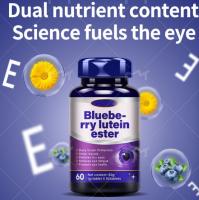 China Blueberry Flavor Eye Health Chewable Tablets OEM Private Label Lutein Tablets for sale