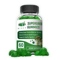 China Private Label Supergreens Gummies With Weight Management Support And Digestion Support for sale