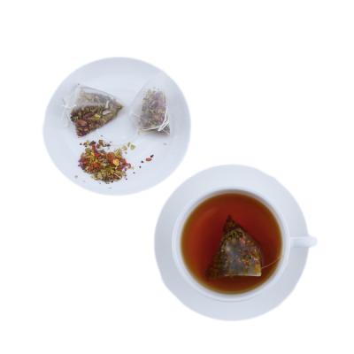 China Rose Flavor Herbal Detox Tea For Weight Management With 28/14 Days Program And OEM Service for sale