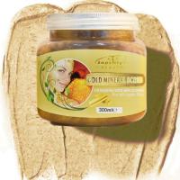 China Customized Deep Cleansing Moisturizing Gold Mineral Scrub With Natural Botanical Extracts for sale
