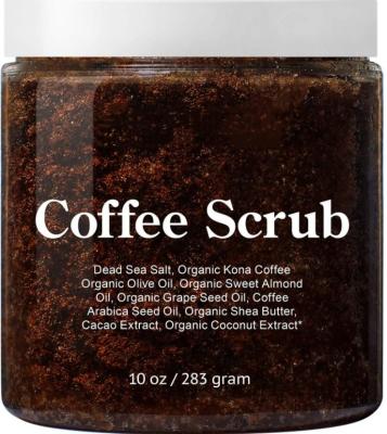 China Wholesale Herbal Gentle Exfoliation Coffee Scrub Cream for Body Skin Brightening for sale