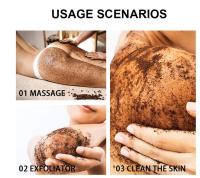 China Wholesale Herbal Gentle Exfoliation Coffee Scrub Cream for Body Skin Brightening for sale