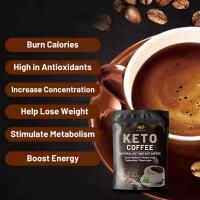 China OEM Energy Boosting And Fat Burning Keto Instant Coffee Powder With Herbal Ingredients for sale