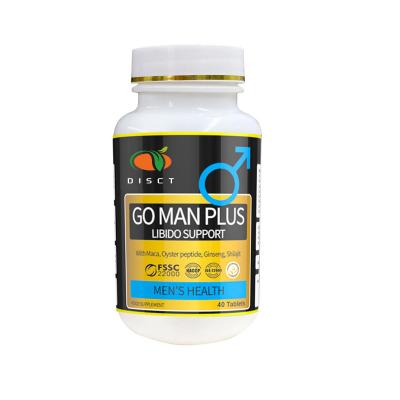 China OEM Horny Goat Weed Go Man Plus 16-in-1 Advanced Herbal Formula Tablets for Daily Men's Vitality Support for sale