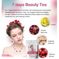 China 7-Day Ritual Beauty Detox Tea with Collagen Powder and Chinese Herbal Ingredients for sale