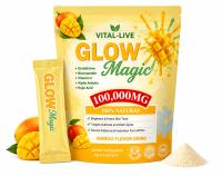 China OEM Mango Beauty Powder Drink With Glutathione & Vitamin C For Skin Brightening And Collagen Support for sale