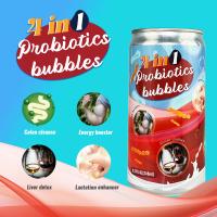 China Alcohol Free Probiotics Sparkling Water Energy Hydration Drinks  4 In 1 Colon Cleanse Liver Detox for sale