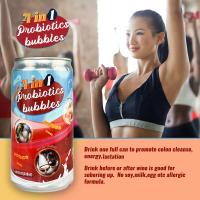 China Alcohol Free Probiotics Sparkling Water Energy Hydration Drinks  4 In 1 Colon Cleanse Liver Detox for sale