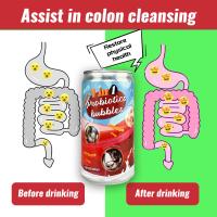 China Alcohol Free Probiotics Sparkling Water Energy Hydration Drinks  4 In 1 Colon Cleanse Liver Detox for sale