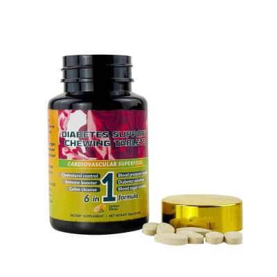 China Orange Flavor Glucochews Chewing Tablets for Blood Sugar and Blood Pressure Support for sale