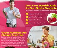 China Customized Beetroot Gummy Supplement For Beauty Radiance Natural Energy And Antioxidant Support for sale