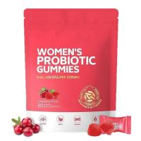 China Custom Vegan Non GMO Gluten Free Probiotic Gummies For Women'S Gut Health for sale