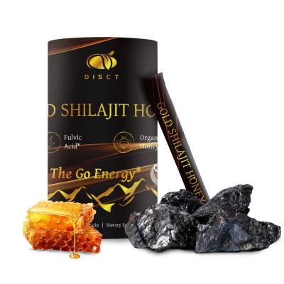 China Organic Sugar Free Himalayan Shilajit Honey Stick With 60% Fulvic Acid For Energy Boost for sale