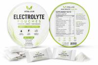 China Pre Workout Electrolyte Pouches With 20 Pouches Per Bottle For Sports Nutrition for sale