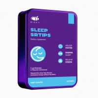 China Sleep Oral Strips With 3mg Melatonin 2mg GABA And 1.6mg Vitamin B6 for sale