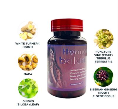 China Natural Botanical Female Libido Booster With Adaptogenic Hormone Balance Supplement For Women OEM for sale