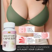 China Private Label Weight Gain Capsules with 11 Ingredient Formula for Butt Booster and Muscle for sale
