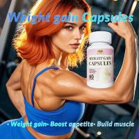 China Private Label Weight Gain Capsules with 11 Ingredient Formula for Butt Booster and Muscle for sale
