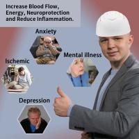 China Alzheimers Treatment 15W LED Light Therapy Brain Photobiomodulation Helmet for sale