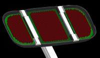 China Hospital Red Semiconductor Laser Therapy Care Soft Tissue Wound Healing Frozen Should for sale